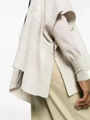 D.exterior Fine-knit Kaftan Jumper
