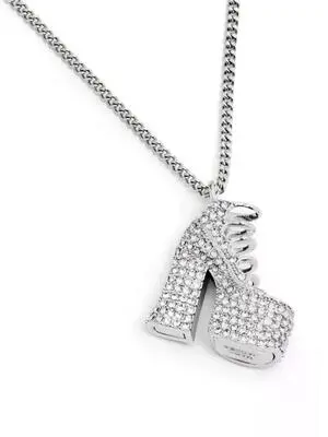 Marc Jacobs Pavé Kiki Boot Necklace