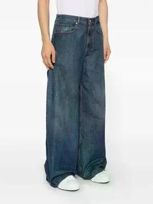 ERL Contrast-stitching Jeans