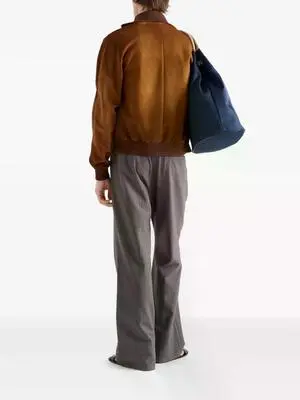 Prada Suede Bomber Jacket