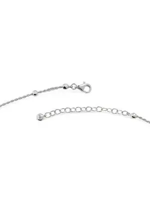 Monica Vinader Tone Beaded Rope-chain Bracelet
