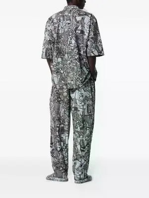 COUNTY OF MILAN Aop Shirt - Grey