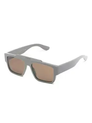 Gucci Acetate Square-frame Sunglasses - Grey