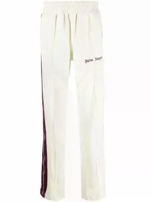 Palm Angels Logo-print Track Pants - Neutrals