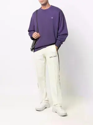 Palm Angels Logo-print Track Pants - Neutrals