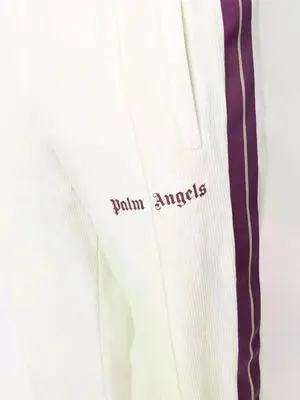 Palm Angels Logo-print Track Pants - Neutrals