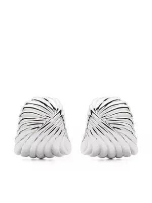 MISSOMA Ripple Stud Earrings - Silver