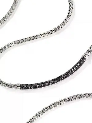 John Hardy Sterling Black Sapphire Necklace