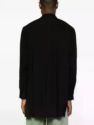 Yohji Yamamoto Drop-shoulder Classic-collar Shirt
