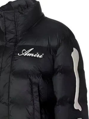 Amiri Bones Cropped Puffer Jacket