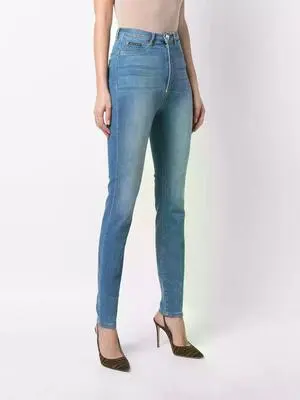Philipp Plein Super High-waist Skinny Jeans
