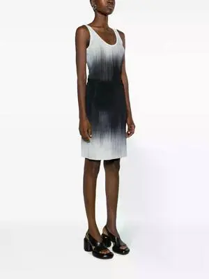 PETER DO Faded-effect Detachable-panel Dress