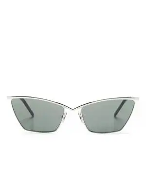 Saint Laurent Saint Laurent Eyewear SL637 Cat-Eye Sunglasses Silver