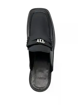 MISBHV Brutilist Slip-on Leather Loafers