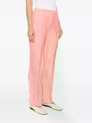 FORTE_FORTE Plissé Straight Leg Trousers