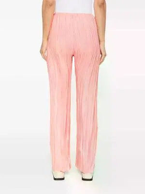FORTE_FORTE Plissé Straight Leg Trousers