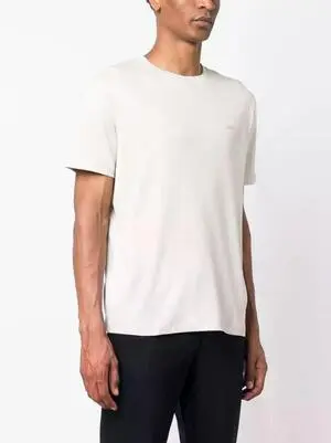 Herno Logo-plaque Cotton T-shirt
