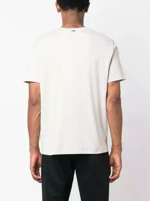 Herno Logo-plaque Cotton T-shirt