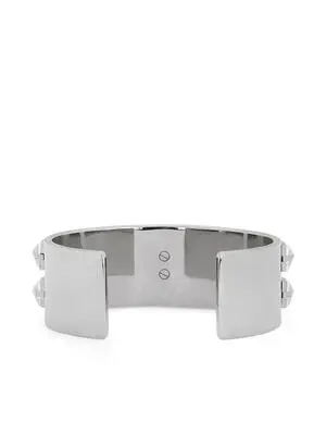 Dolce & Gabbana Embellished Leather Cuff Bracelet