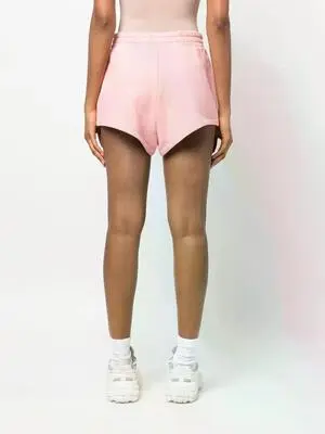 REINA OLGA Logo-print Cotton Jersey Shorts