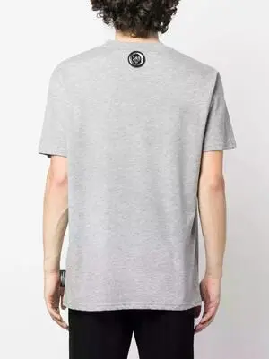 PLEIN SPORT Tiger-print T-shirt - Grey