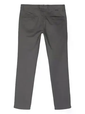 Incotex Cropped Chino Trousers - Grey