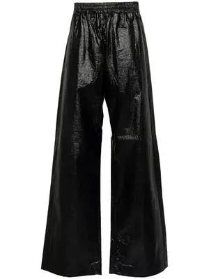 WALTER VAN BEIRENDONCK Embroidered Logo Trousers