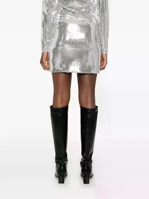 ROTATE BY BIRGER CHRISTENSEN Sequin Mini Skirt