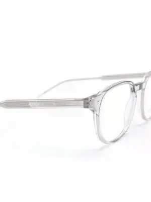 Giorgio Armani Round Frame Acetate Eyeglasses
