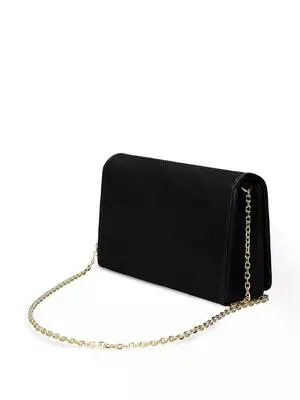 Moschino Logo Embroidered Crossbody Bag