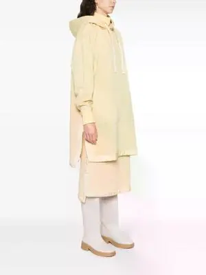 JIL SANDER Knitted Hoodie With Side Slits