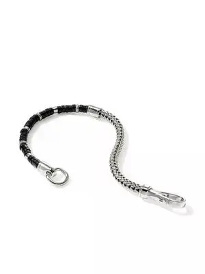 John Hardy Sterling Black Onyx Heishi Bracelet
