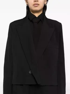 Yohji Yamamoto Cropped Blazer
