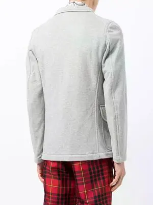 Comme Des Garçons Single-breasted Cotton Blazer
