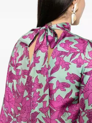 La DoubleJ Magnifico Floral-print Maxi Dress
