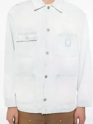Joshua Sanders Logo-patch Denim Jacket