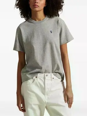 Polo Ralph Lauren Logo-embroidered T-shirt - Grey