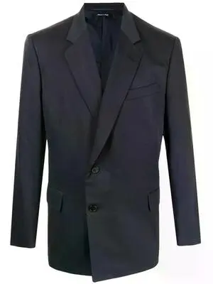 Dunhill Single-breasted Blazer - Blue