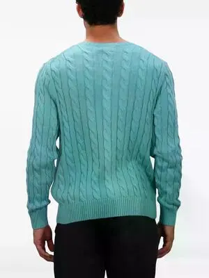 Polo Ralph Lauren Cable Knit Crew Neck Sweater