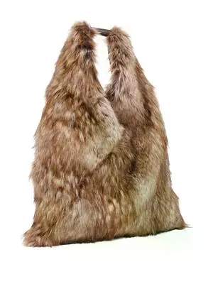 MAISON MARGIELA Japanese Handbag In Faux Fur
