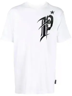 Philipp Plein Logo-print Short-sleeved T-shirt - White