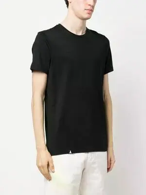 Patrizia Pepe Logo Hem T-shirt - Black