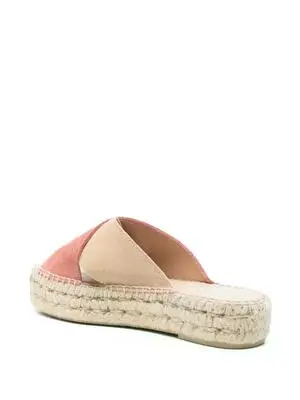 Manebí Suede Crossover Espadrilles