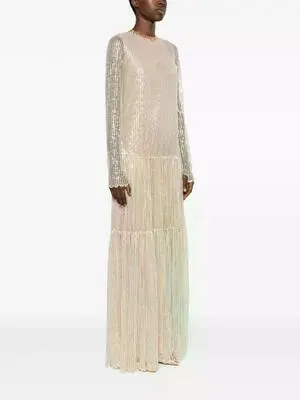 Giambattista Valli Tiered Sequin Gown