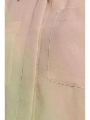Max Mara Ercole Silk Shirt With Embroidered Logo