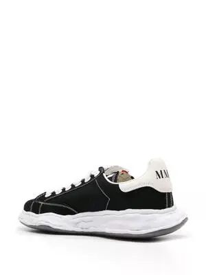 Mihara Yasuhiro Charles Embroidered Canvas Sneakers