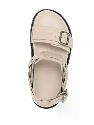 Acne Studios Calf Leather Buckle Sandals