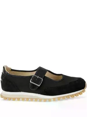 Comme Des Garçons X Spalwart Buckled Sneakers - Black