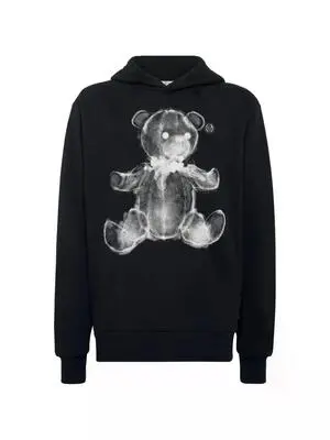 Philipp Plein Teddy-print Cotton Hoodie