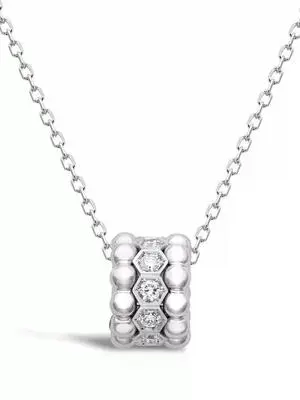 PRAGNELL 18kt White Gold Diamond Pendant Necklace - Silver